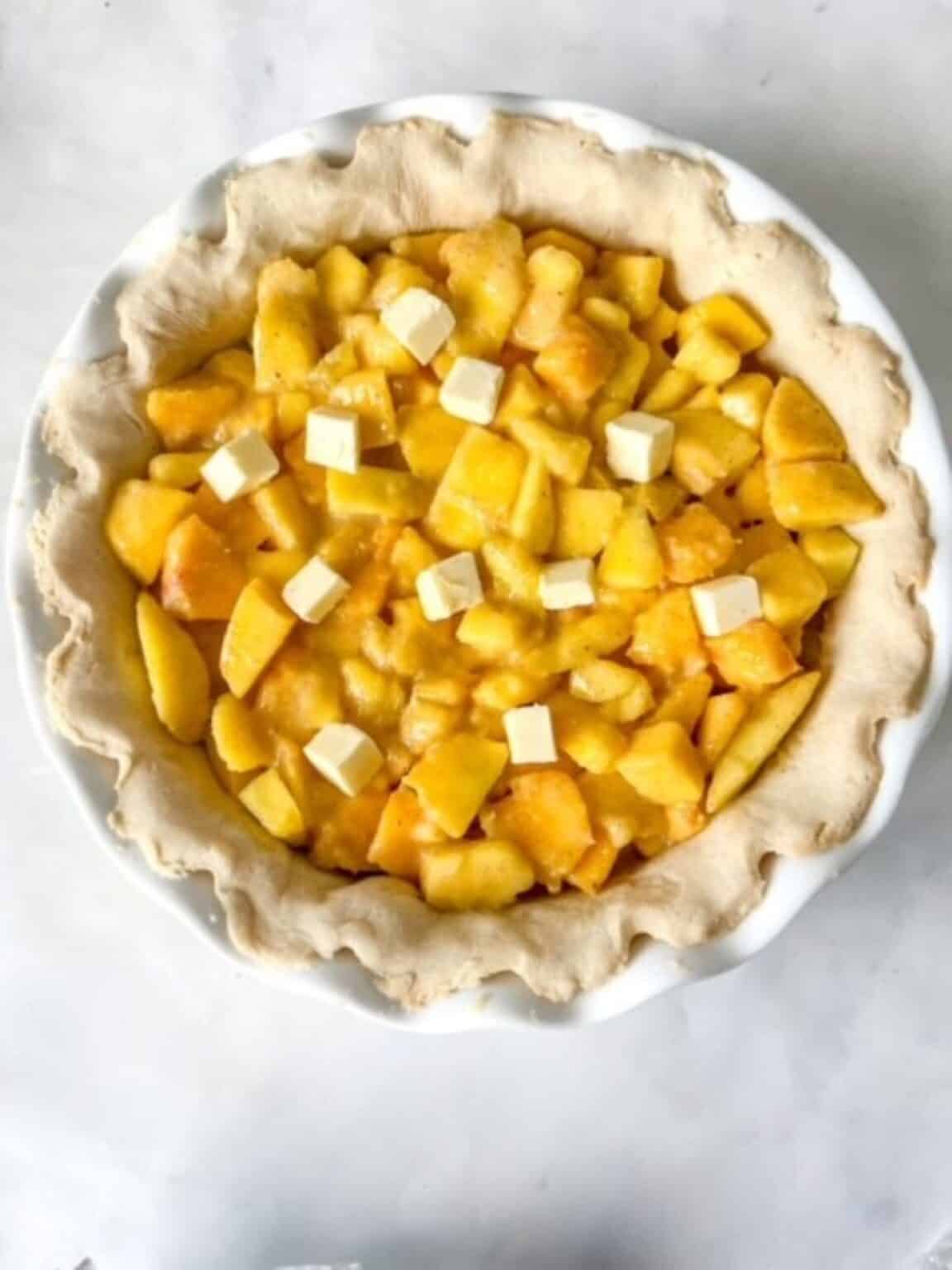 Peach Mango Pie - Gluten Free Tranquility
