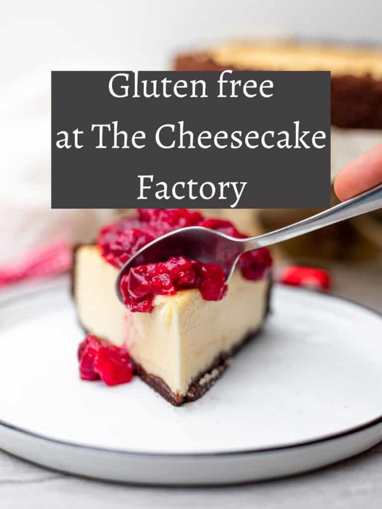 Gluten free at The Cheesecake Factory - Gluten Free Tranquility