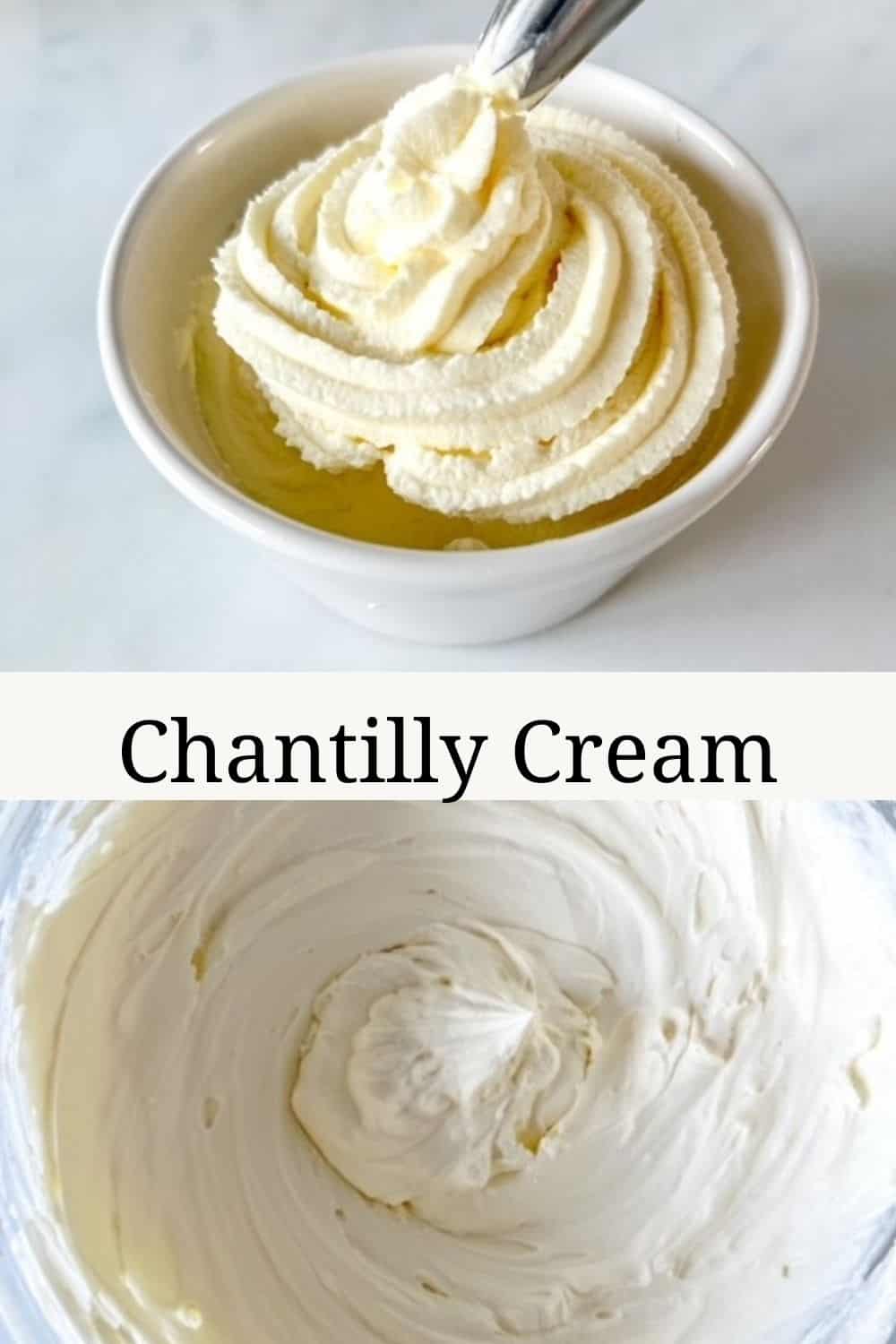 Chantilly Cream (French Whipped Crème Chantilly) - Gluten Free Tranquility