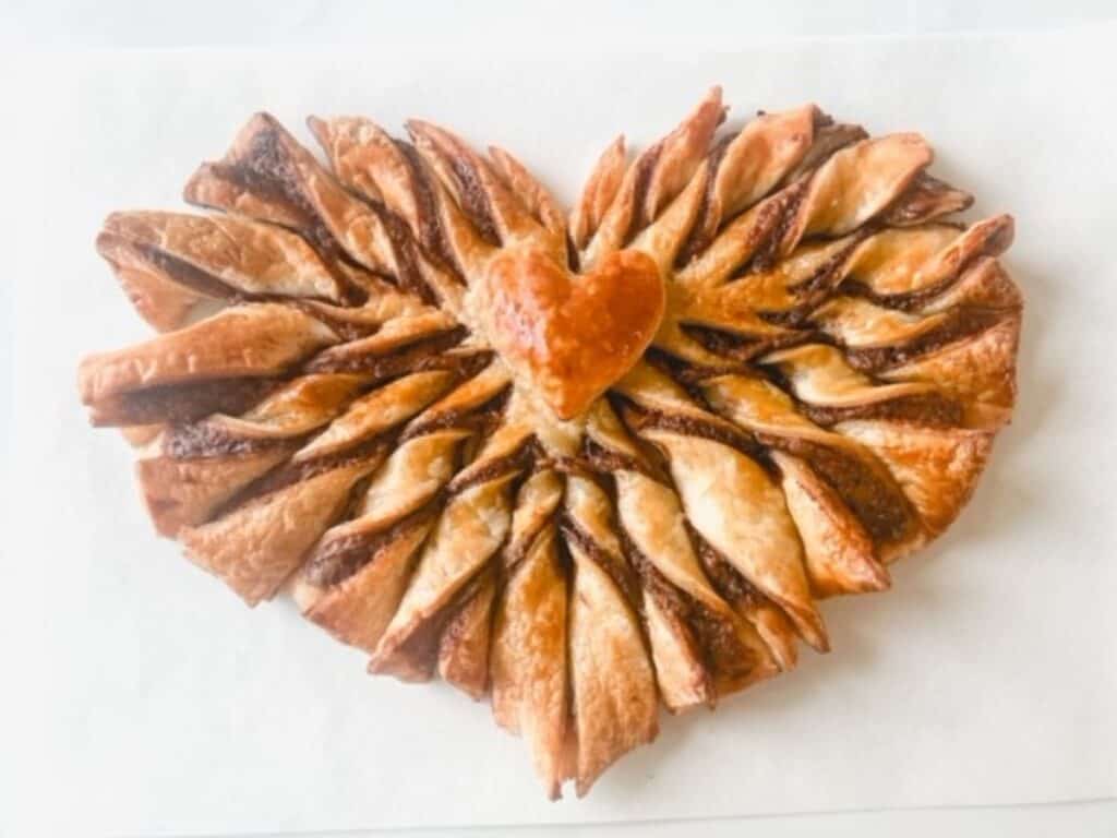Nutella Puff Pastry Heart-Shaped Twists - Gluten Free Tranquility