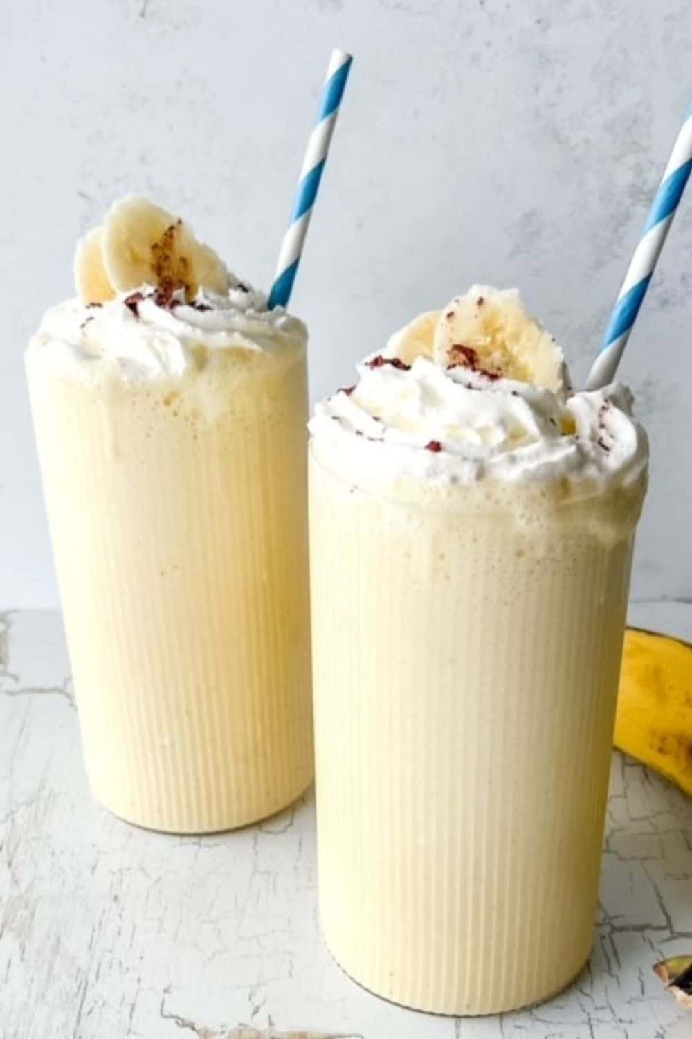 Thick Banana Milkshake (Ice cream banana shake recipe) - Gluten Free ...