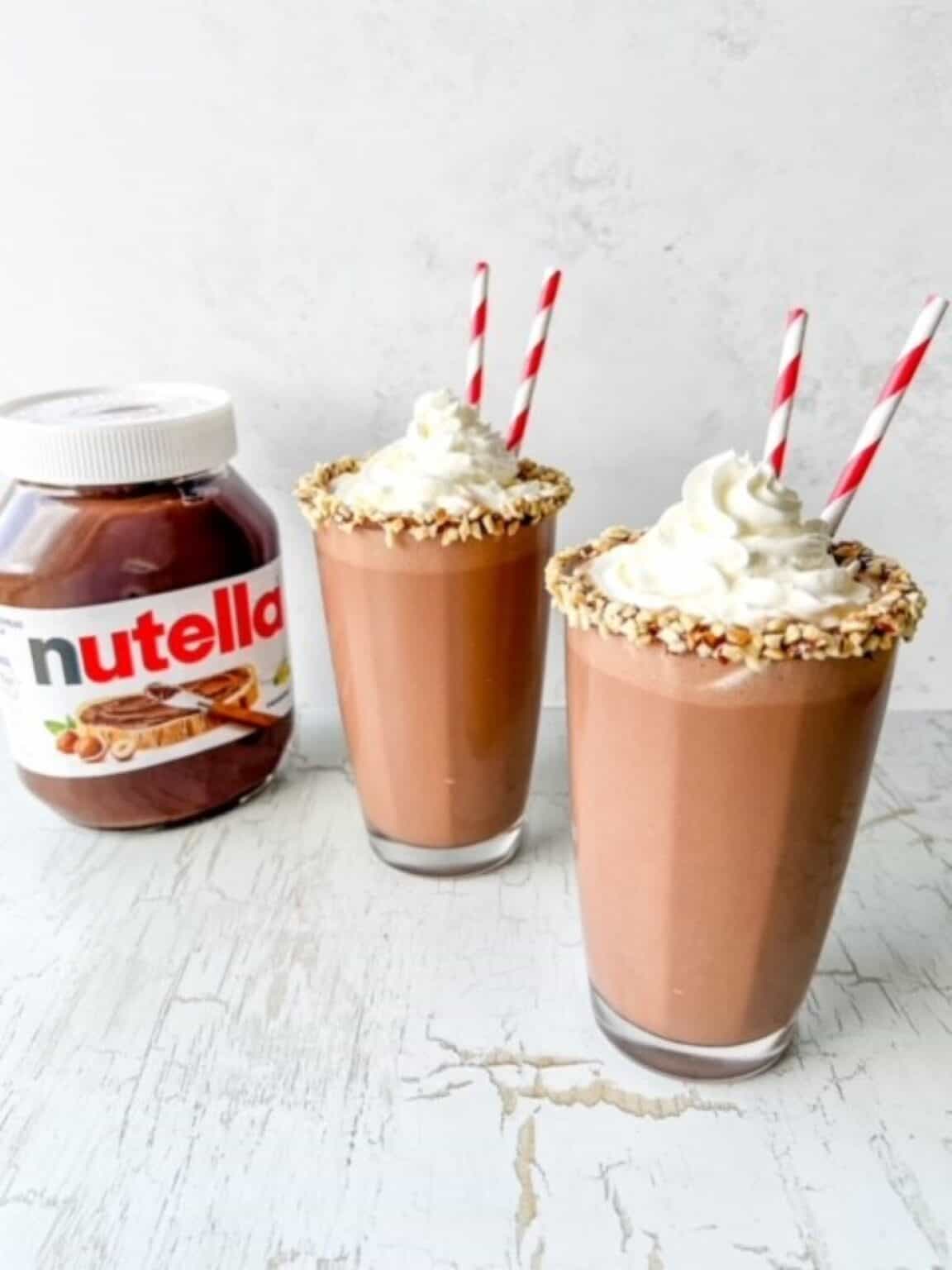 Nutella Milkshake - Gluten Free Tranquility