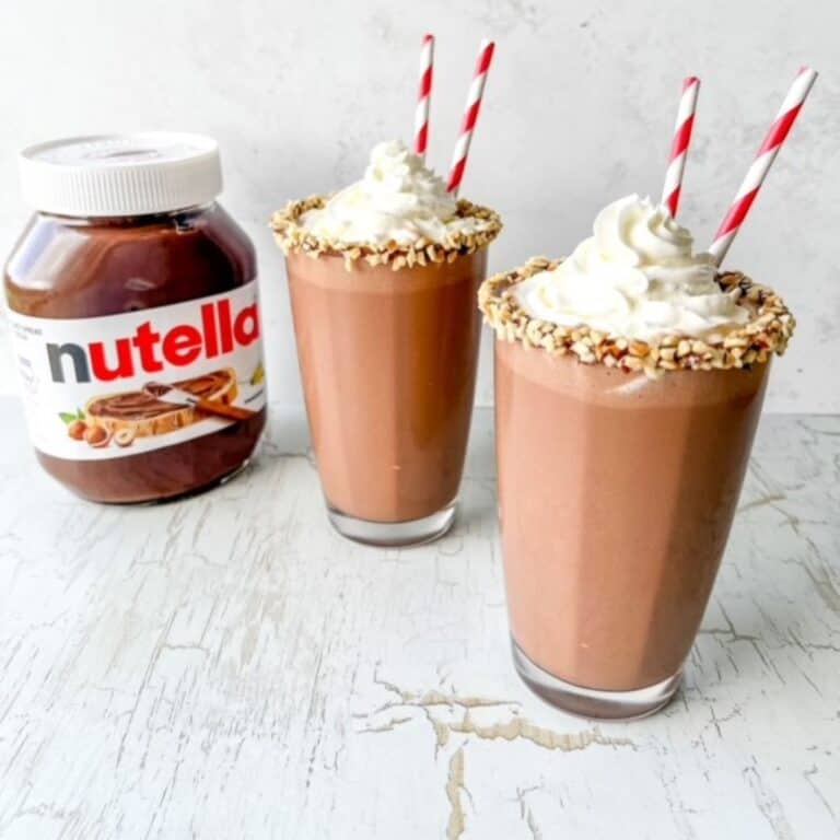 Nutella Milkshake - Gluten Free Tranquility
