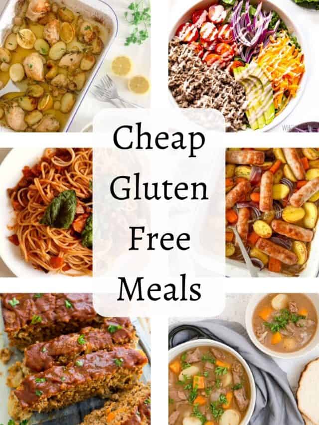 Cheap Gluten Free Meals (Easy Dinner Recipe Ideas) - Gluten Free ...